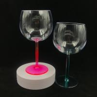 China Tanqueray London Dry Copa Gin And Tonic Glasses Curly Longdrink Plastic Alcohol Glasses OEM for sale