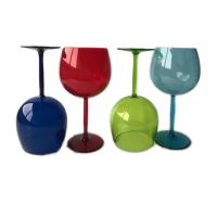 China Tanqueray London Dry Copa Gin And Tonic Glasses Curly Longdrink Plastic Alcohol Glasses OEM for sale