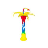China Fruit Juice Drinking Party Yard Cups With Lid And Straw for sale