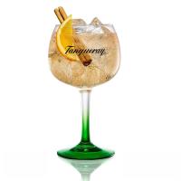 China Tanqueray London Dry Copa Gin And Tonic Glasses Curly Longdrink Plastic Alcohol Glasses OEM for sale
