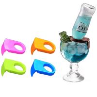 China PP CoronaRita Bottle Holders Beer Cocktail Snap Drink Clips Shatterproof for sale