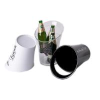 China 3L Moet Chandon Ice Bucket Luxery Plastic Champagne Wine Cooler Bucket for sale