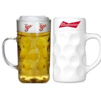 China High Durability Unbreakable Food Grade Plastic Beer Glass / Beer Mug for sale