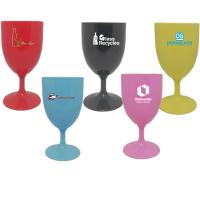 China Elegant Unbreakable Acrylic Plastic Small Wine Glasses 7oz for sale