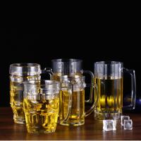 China Unbreakable Food Grade Plastic Beer Glasses Dishwasher Safe Acrylic Beer Mug for sale