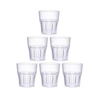 China OEM Transparent San Plastic Whisky Glasses Customized Logo Color for sale
