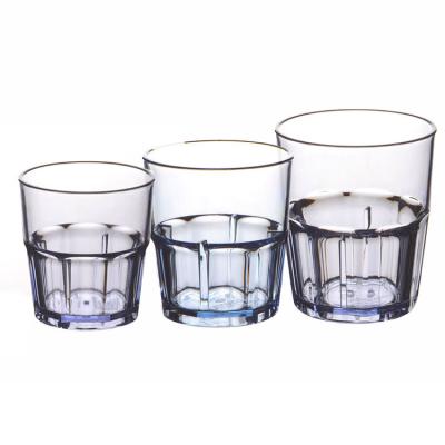 China Spirits Whiskey Plastic Tumbler Glasses Acrylic Wine Tumblers OEM ODM for sale