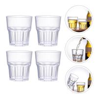 China OEM Transparent San Plastic Whisky Glasses Customized Logo Color for sale