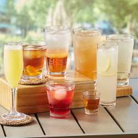 China Old Fashioned Plastic Whisky Glasses 9oz SAN Plastic Stackable Rocks Glasses for sale