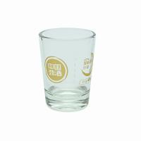 China 1oz Plastic Whisky Glasses With Heavy Base Clear Plastic Shot Cups for sale