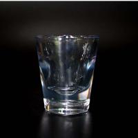 China 1oz Plastic Whisky Glasses With Heavy Base Clear Plastic Shot Cups for sale