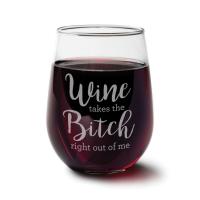 China PET Tritan Stemless Reusable Plastic Wine Glasses Personalized Unbreakable for sale