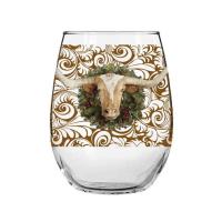 China PET Tritan Stemless Reusable Plastic Wine Glasses Personalized Unbreakable for sale