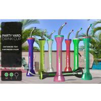 China Food Grade Alien Yard Cups Shatterproof Plastic Yard Glass Dishwasher Safe for sale