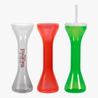 China Reusable Sweet World Party Yard Cups Slush Yard Cup With Straw for sale
