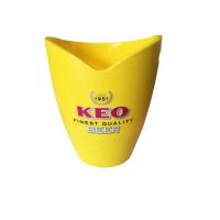 China Smirnoff Vodka Red Plastic Champagne Ice Bucket Bar Beer Cooler Bucket for sale