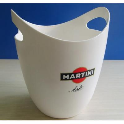 China Custom Beer Plastic Champagne Ice Bucket Recyclable For Bar Home Events for sale