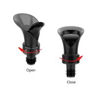 China Shatterproof Reusable Wine Pourer Stopper 2 In 1 Easy To Use FDA for sale