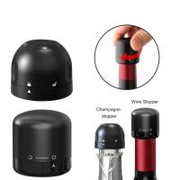 China Fashion Modern Food Grade Plastic Silicone Wine Stopper OEM ODM Service for sale