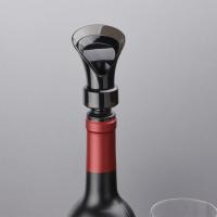 China Shatterproof Reusable Wine Pourer Stopper 2 In 1 Easy To Use FDA for sale