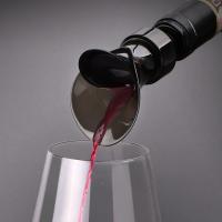 China Shatterproof Reusable Wine Pourer Stopper 2 In 1 Easy To Use FDA for sale
