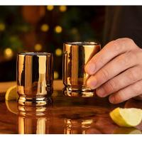 China Original 50 Caliber Shot Glasses Bullet Casings Acrylic Shot Glasses for sale