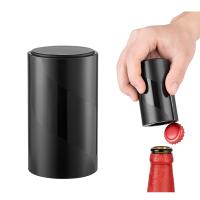 China Automatic Beer Bottle Opener Push Down Pop Off Magnet Bottle Top Openers for sale