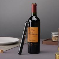 China Pocket Air Pump Wine Bottle Opener Built In Foil Cutter Handheld Wine Cork Remover for sale