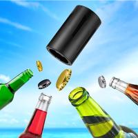 China Automatic Beer Bottle Opener Push Down Pop Off Magnet Bottle Top Openers for sale