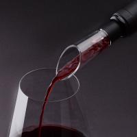 China Portable And Dishwash Safe Wine Aerator Pourer Acrylic Non Drip Wine Pourer for sale