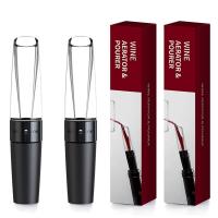 China Smart Wine Decanter Pourer Wine Bottle No Drip Or Spill Wine Promotion Gift for sale