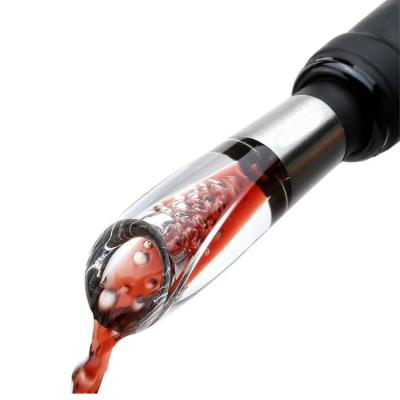 China Rabbit Wine Aerator And Pourer Stainless Steel Red Wine Decanter for sale
