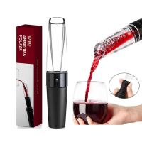 China Smart Wine Decanter Pourer Wine Bottle No Drip Or Spill Wine Promotion Gift for sale
