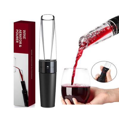 China Smart Wine Decanter Pourer Wine Bottle No Drip Or Spill Wine Promotion Gift for sale