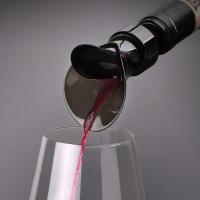 China Shatterproof Reusable Wine Pourer Stopper 2 In 1 Easy To Use FDA for sale