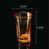 China Customized Printing 6 Shot Glass Dispenser And Holder Bar Shot Dispenser With Sloga for sale