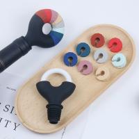 China OEM ODM Rabbit Bottle Wine Stopper And Pourer 8 Color Rainbow Charms for sale