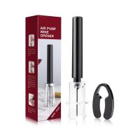 China Air Pump Odm Wine Corkscrew Openers Black Or Customized for sale