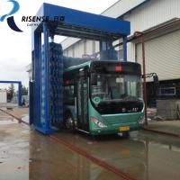 China Rollover Bus Wash Station With High Pressure Water And Brush Cleaning for sale