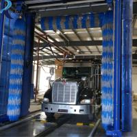 China Rollover Bus Wash Station With High Pressure Water And Brush Cleaning for sale