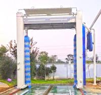 China 2150*4680*5510mm Mobile Automatic Bus And Truck Wash Machine for sale