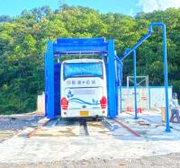 China 2150*4680*5510mm Mobile Automatic Bus And Truck Wash Machine for sale