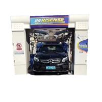China Drive-through Conveyor Belt American Tunnel Car Wash Machine for Continuous Cleaning in North/South America for sale