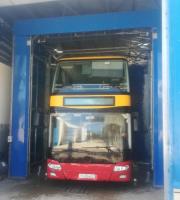 China High Pressure Brush Washing Truck Wash Machine Hot-Dip Galvanized Material for sale