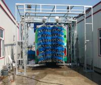 China High Pressure Brush Washing Truck Wash Machine Hot-Dip Galvanized Material for sale
