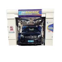 China -Chic Design Style King of 9-Brush Automatic Express Tunnel Car Wash Machine in Europe for sale