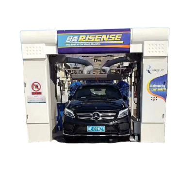 China -Chic Design Style King of 9-Brush Automatic Express Tunnel Car Wash Machine in Europe for sale
