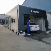 China -Chic Design Style King of 9-Brush Automatic Express Tunnel Car Wash Machine in Europe for sale