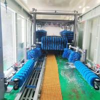China Automatic Express Tunnel Car Wash Machine for Gas Stations Customized Logo in Slovenia for sale