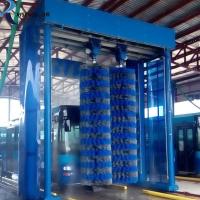 China Bus And Truck Brush Washing Machine With DN25mm Water Supply for sale
